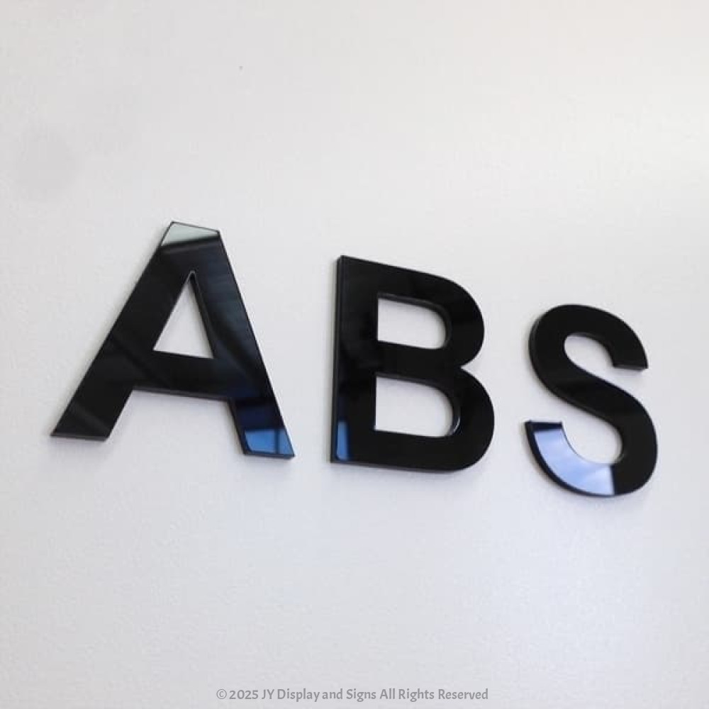 60mm acrylic letters perspex 3d lettering sign