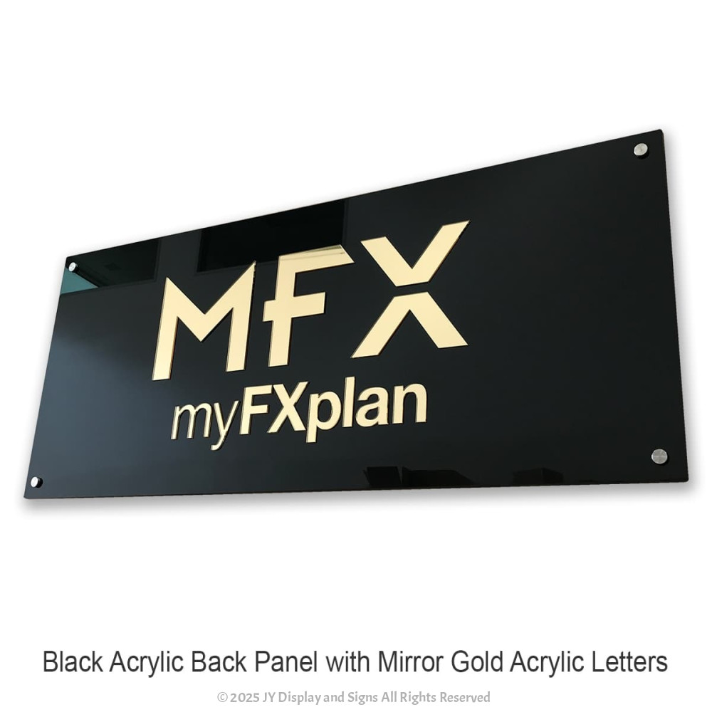 70mm High acrylic letters perspex 3d lettering sign