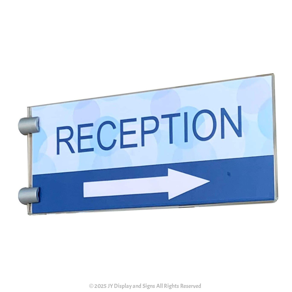 Wall mount acrylic sign pocket kit door sign and corridor signage