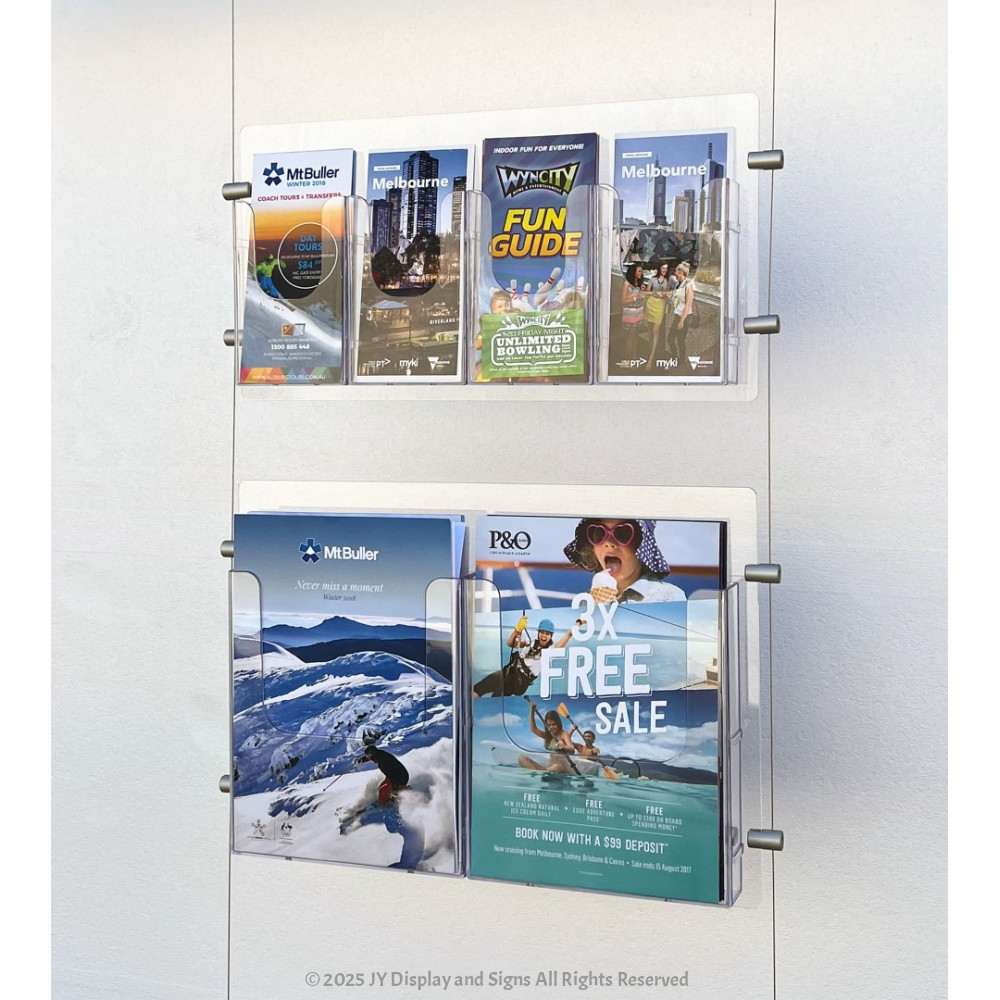 A4 and DL Cable leaflet Pamphlet Display Kit Cable suspended leaflet ...