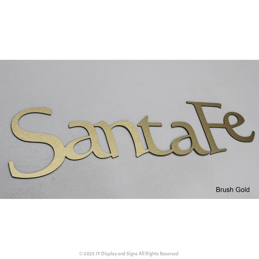 50mm Aluminium Composite Panel Letters 3d lettering sign