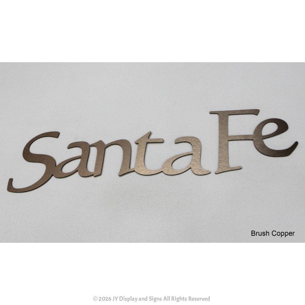 150mm ACP Letters - 3D-ACP-15 | JY Display
