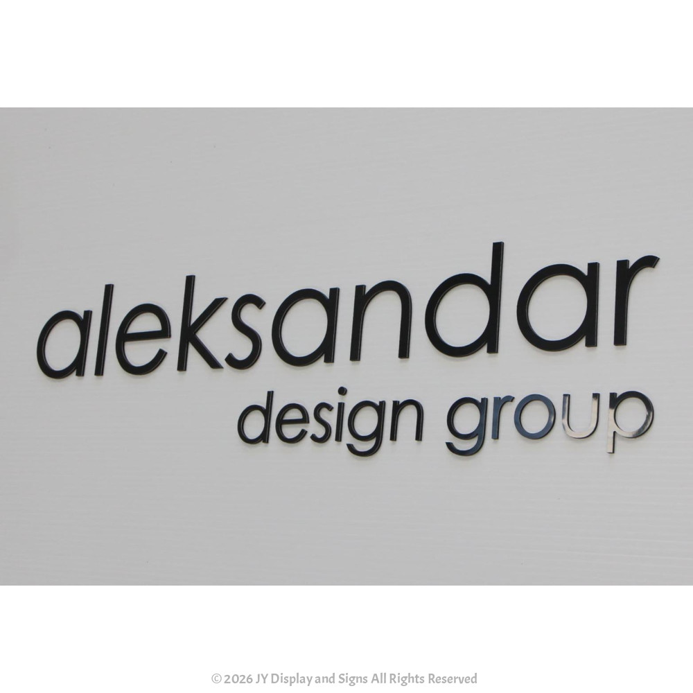 150mm ACP Letters - 3D-ACP-15 | JY Display