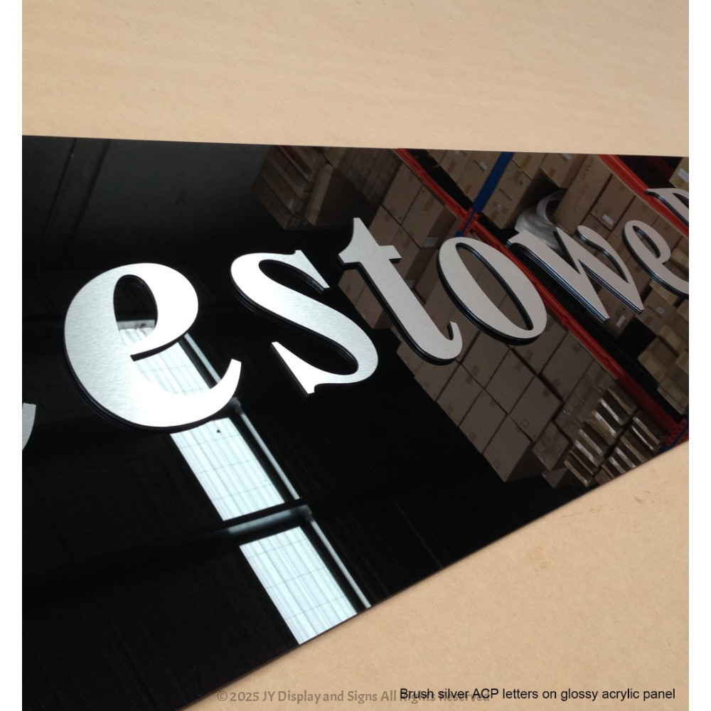 200mm Aluminium Composite Panel Letters 3d lettering sign