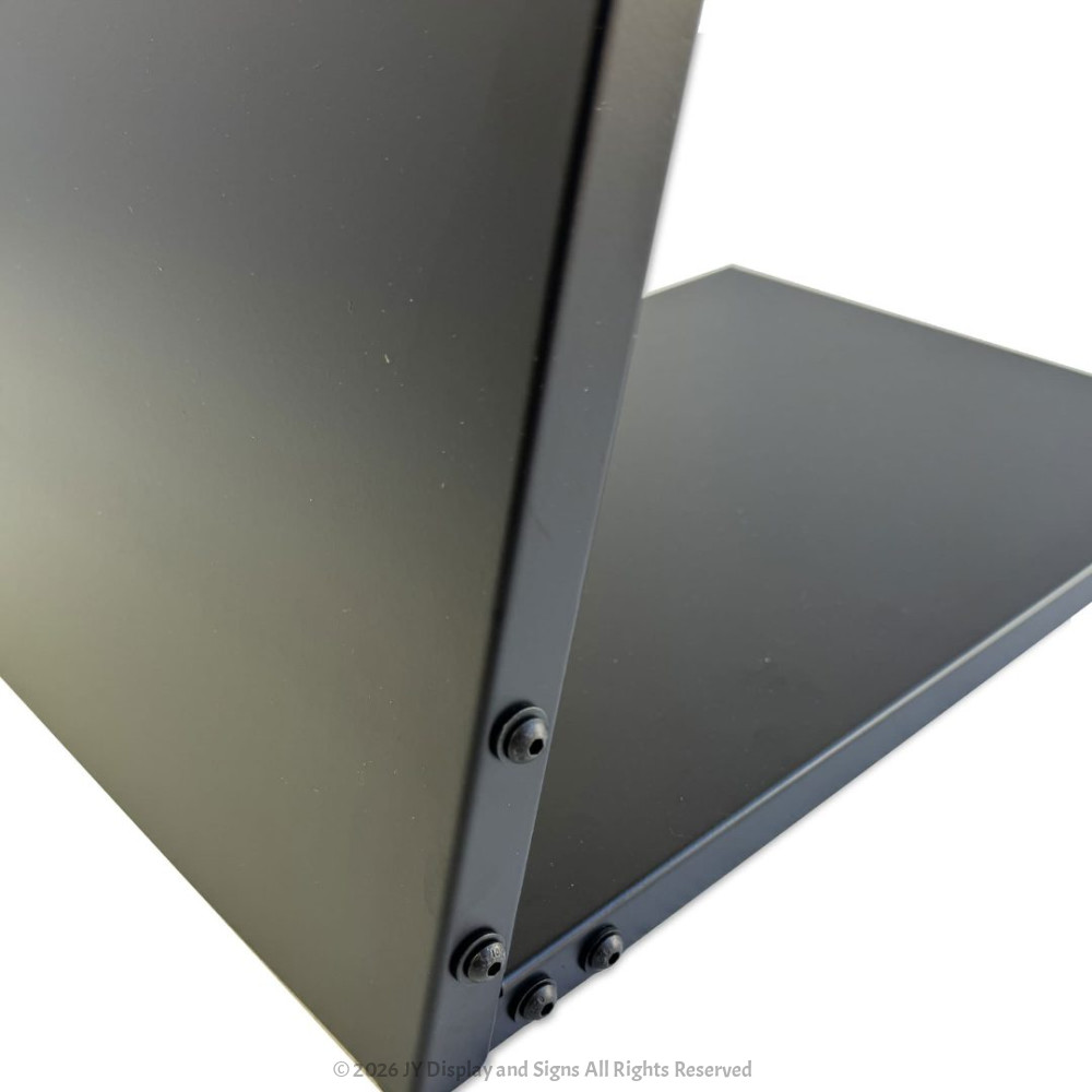 Mod Info Stand with 2 A4 Acrylic Poster Displays - DM-PMW24 | JY Display