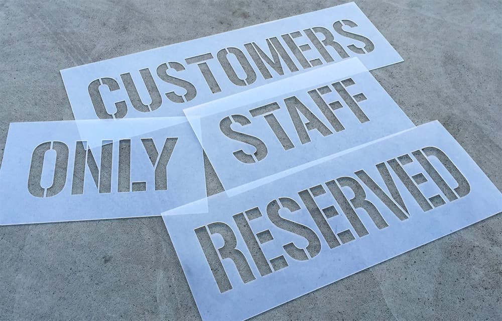 Design your own Stencil (200mm) - T-D-200